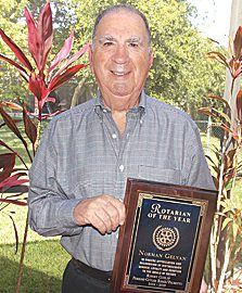 Village resident Norman Gelvan honored as Rotarian of the Year ...