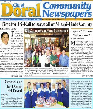 Doral Tribune - On-Line edition - Local, Community News - Miami, Florida